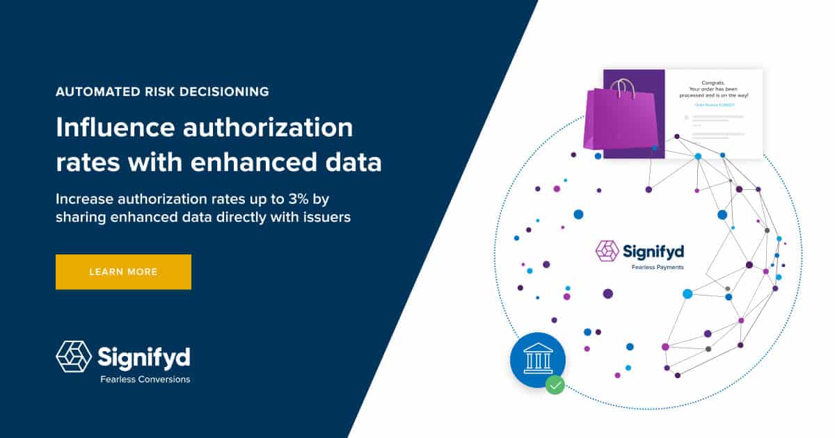 Auth Rate Optimization: Influence auth rates with data | Signifyd