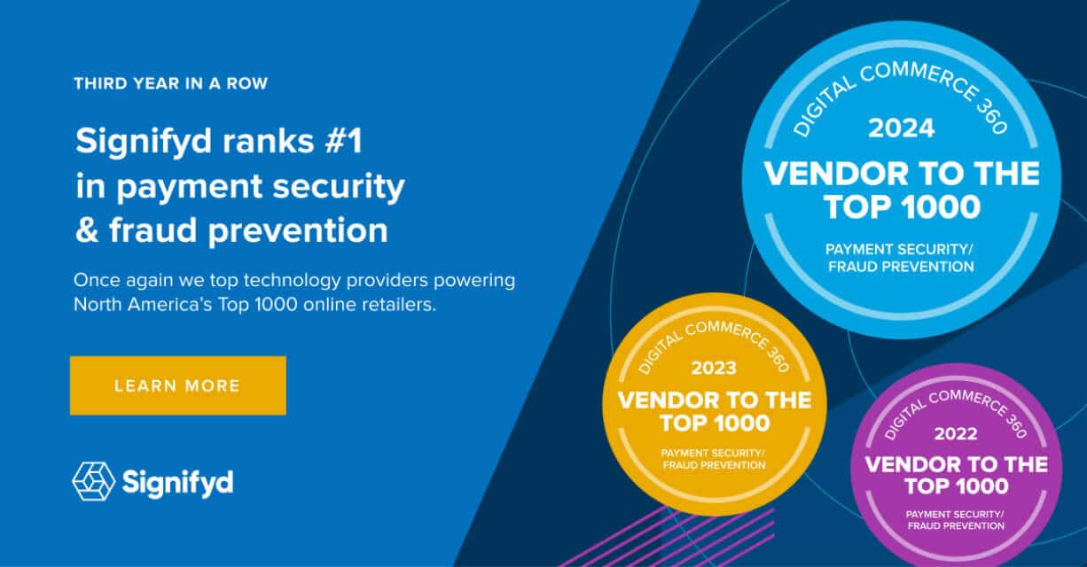 Leading payment security & fraud prevention solution provider | Signifyd